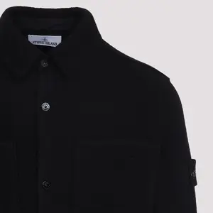 Stone Island Logo Patch Buttoned Cardigan