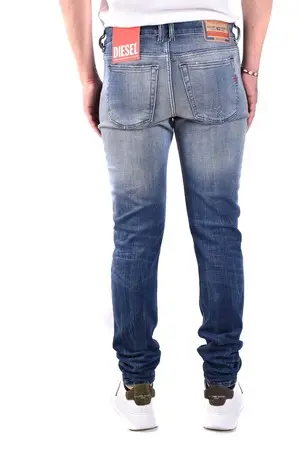 DIESEL® 1979 Sleenker Distressed Skinny Jeans - Blue