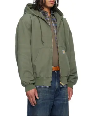 Carhartt Work In Progress Active Drawstring Jacket - Gray
