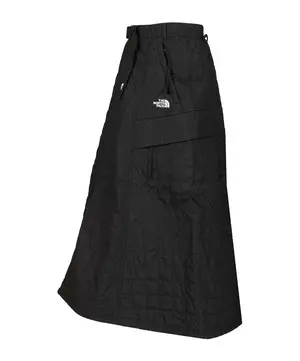The North Face Quilted Volume Skirt With Integrated Belt And Drawcord Hem