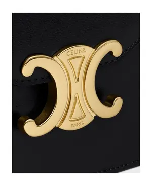 Celine Wallet On Chain Margo In Shiny Calfskin