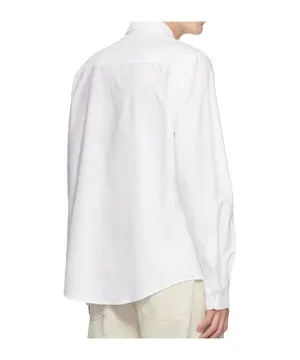 AMI Paris De Coeur Logo Embroidered Shirt