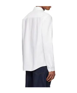 AMI Paris De Coeur Logo Embroidered Shirt