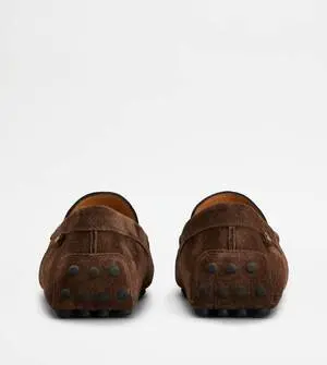 TOD'S Gommino Driving Loafers - Brown