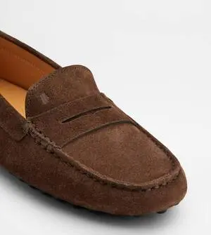 TOD'S Gommino Driving Loafers - Brown