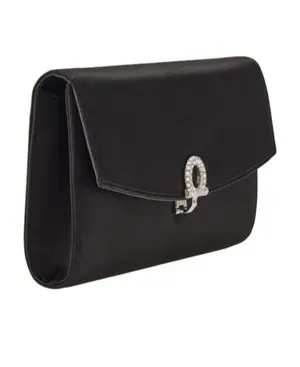 FERRAGAMO Gancini Logo Clutch Bag