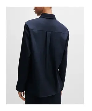 Hugo Boss Regular-fit Twill Blouse