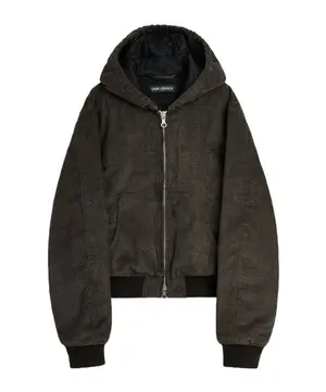 Our Legacy Long-sleeved Zip-up Hoodie - No