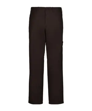 Stone Island Logo Patch Straight-leg Trousers