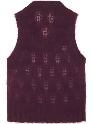 FORTE_FORTE Crewneck Sleeveless Knit Tank Top