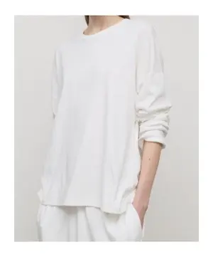 THE ROW Long Sleeve Crewneck T-shirt