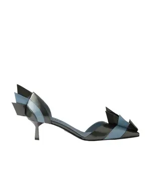 Prada Panelled Slingback Heels