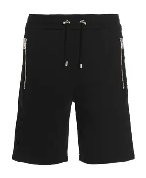 Balmain Embossed Logo Bermuda Shorts
