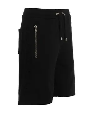Balmain Embossed Logo Bermuda Shorts