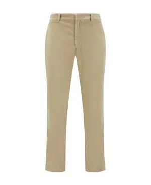 Moncler Corduroy Trousers - Nude