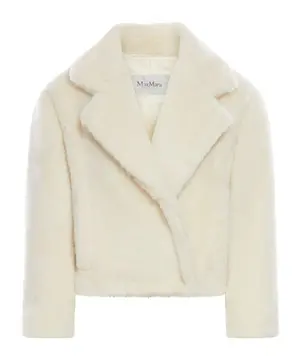 Max Mara Oggeri Long-sleeved Coat - White