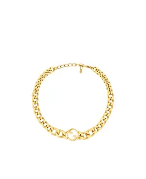 Gucci Blondie Chain Necklace - Yellow