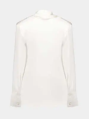 Stella McCartney Long-sleeved Tassel Draped Top