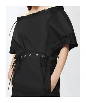 Pinko Drawstring Detail Mini Dress