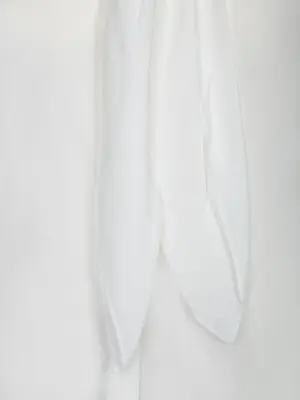 Tory Burch Georgette Bow Blouse - No