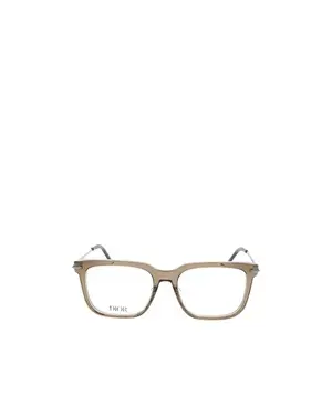 Dior Square Frame Glasses - Nude