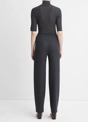Vince High-waist Tailored Tapered Trousers