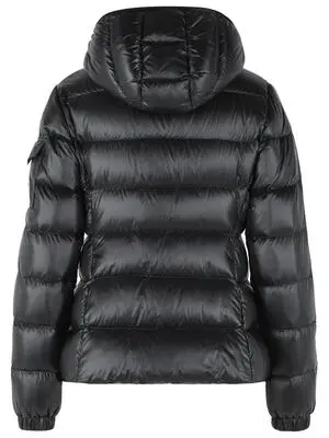 Moncler Glesse Zip-up Short Padded Jacket - Black