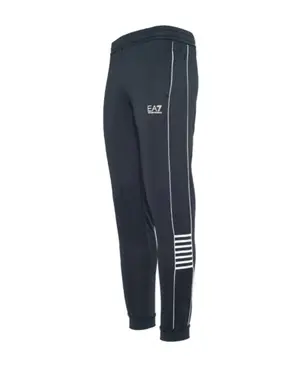 EA7 Logo Striped Sweatpants