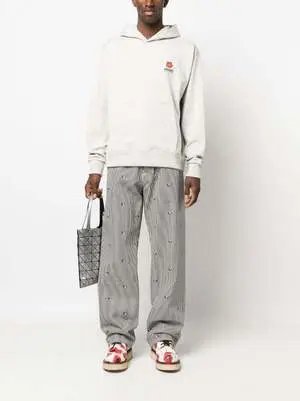 Kenzo Striped Straight-leg Trousers