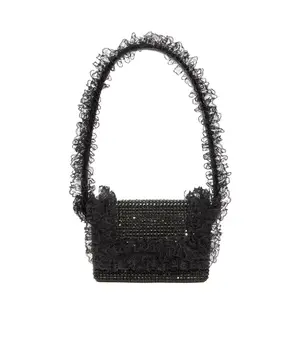 Self-portrait Silver Tone Mini Bags