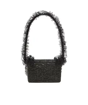 SELF-PORTRAIT Crystal Lace Detail Bag