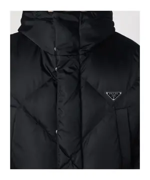 Prada Quilted Hooded Jacket