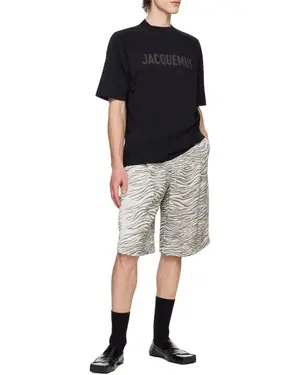 Jacquemus Logo Printed Crewneck T-shirt