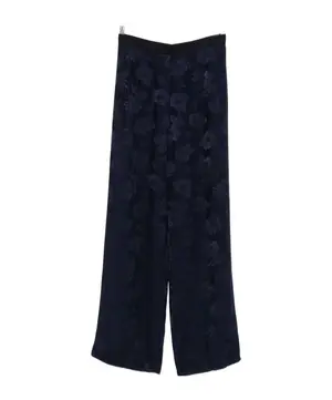 FORTE_FORTE Floral Print Straight-leg Trousers