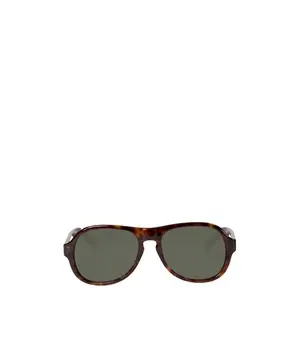 Celine Aviator Sunglasses With Logo - Green