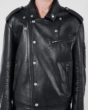 Prada Leather Biker Jacket