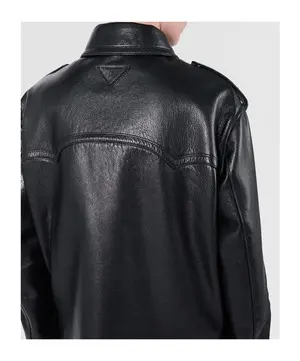 Prada Leather Biker Jacket