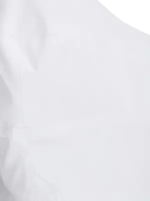 RÓHE Bustier Peplum Top - White