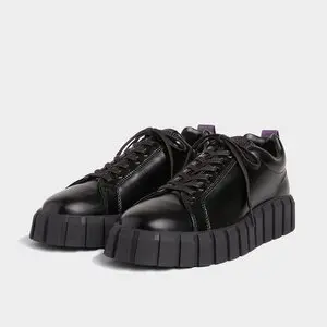 Eytys Odessa Leather Trainers - Black