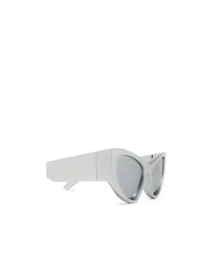 Balenciaga Monaco Cat-eye Frame Sunglasses - Gray