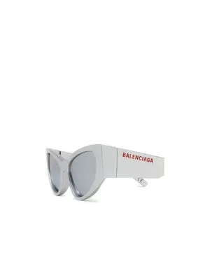 Balenciaga Monaco Cat-eye Frame Sunglasses - Gray