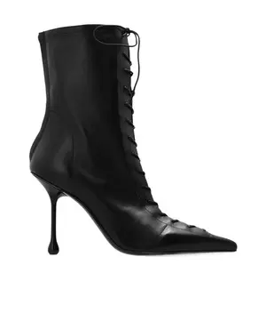 JIMMY CHOO Scarlett Pointed Toe Stiletto Ankle Boots