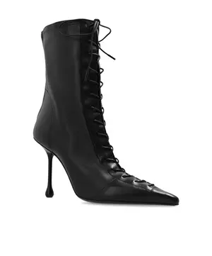 JIMMY CHOO Scarlett Pointed Toe Stiletto Ankle Boots