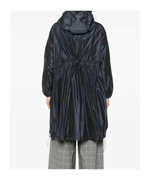 Herno Hooded Zip-up Parka - Black