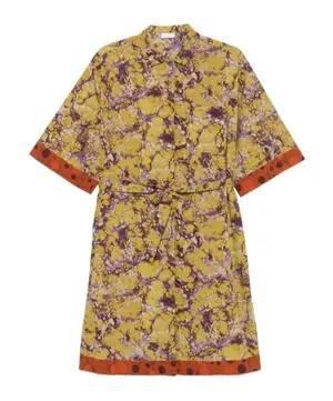 Dries Van Noten Floral-print Shirtdress