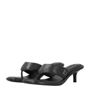 Pinko Love Birds Plaque Sandals