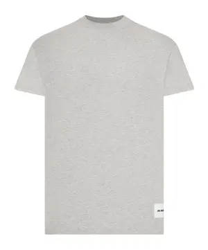 JIL SANDER Logo Patch Crewneck Pack Of Three T-shirt