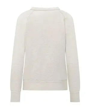 Isabel Marant Étoile Logo-embellished Long-sleeve Sweatshirt - White