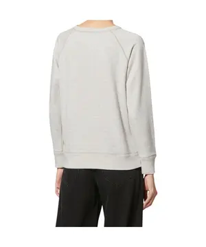 Isabel Marant Étoile Logo-embellished Long-sleeve Sweatshirt - White