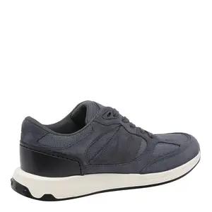 TOD'S Mesh Panelled Lace-up Sneakers - Black